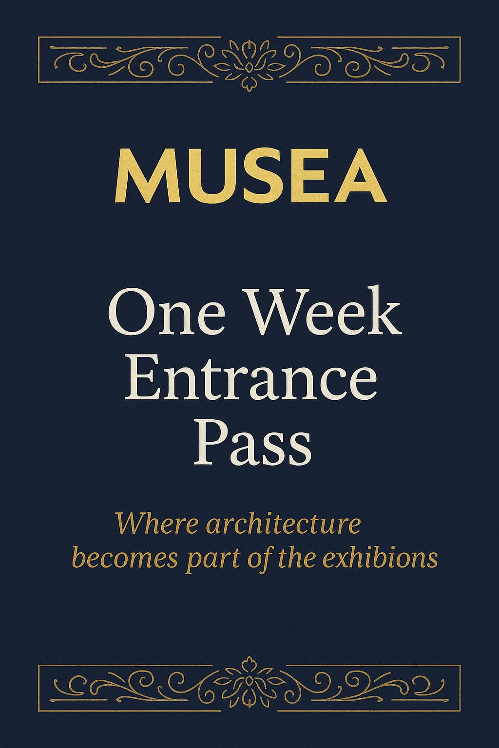 One Week Entrance Pass - NWOETC